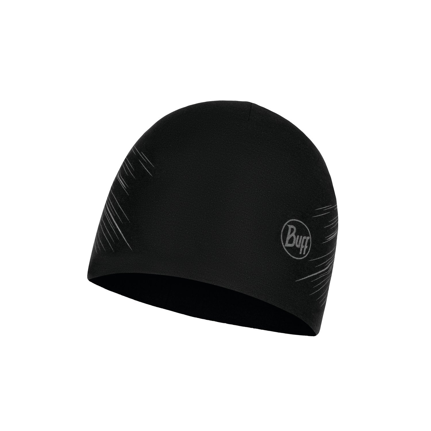 BUFF® Microfiber Reversible Hat (R-Solid Black) | Cyclop.in