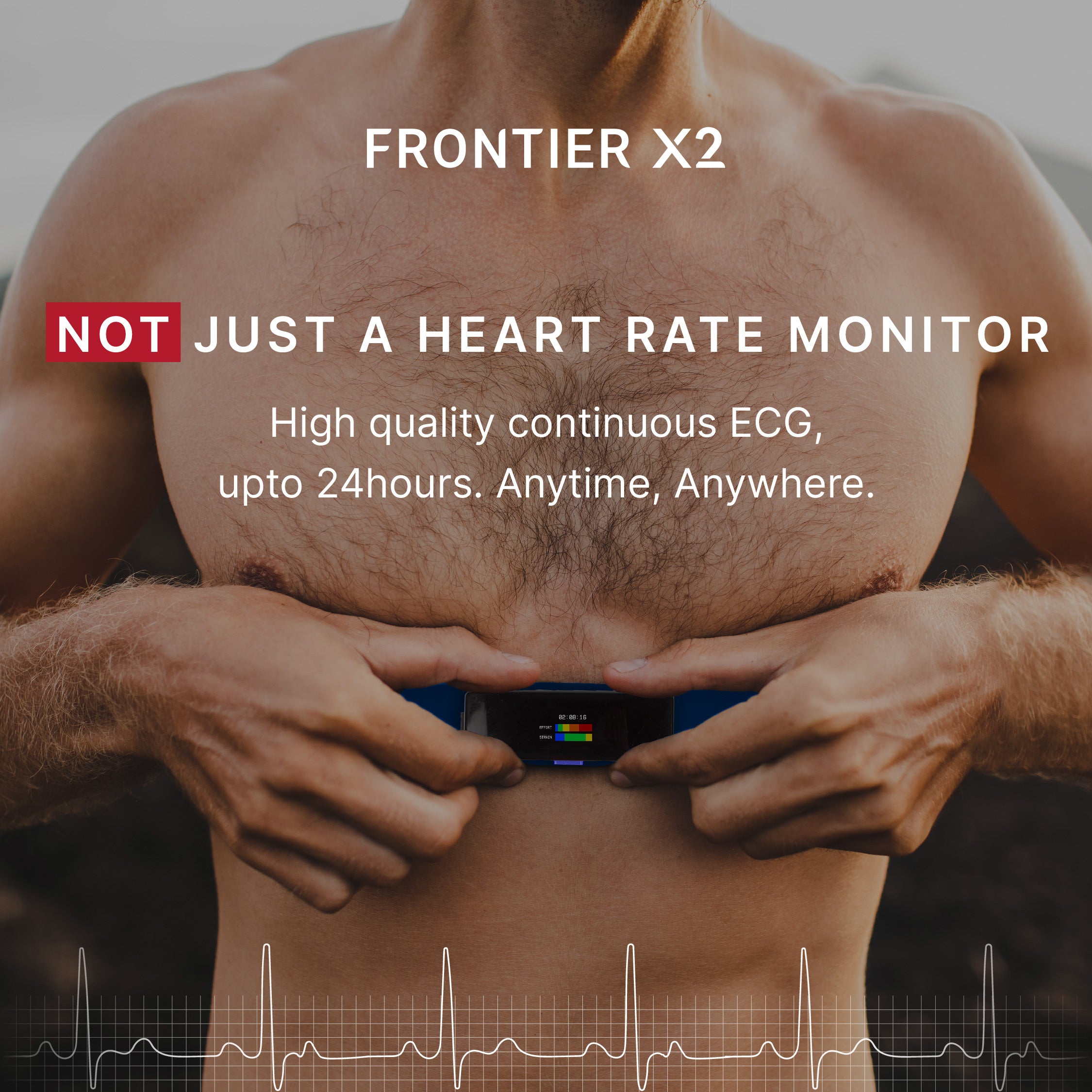 Buy Frontier X2 Smart Heart Monitor Online in India | Cyclop.in