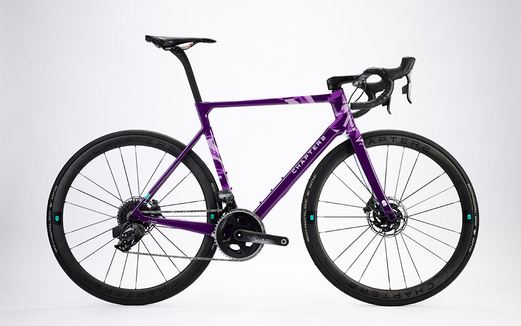 Buy Chapter2 TERE All Road Disc Brake Frameset - Purple Sky | Cyclop.in