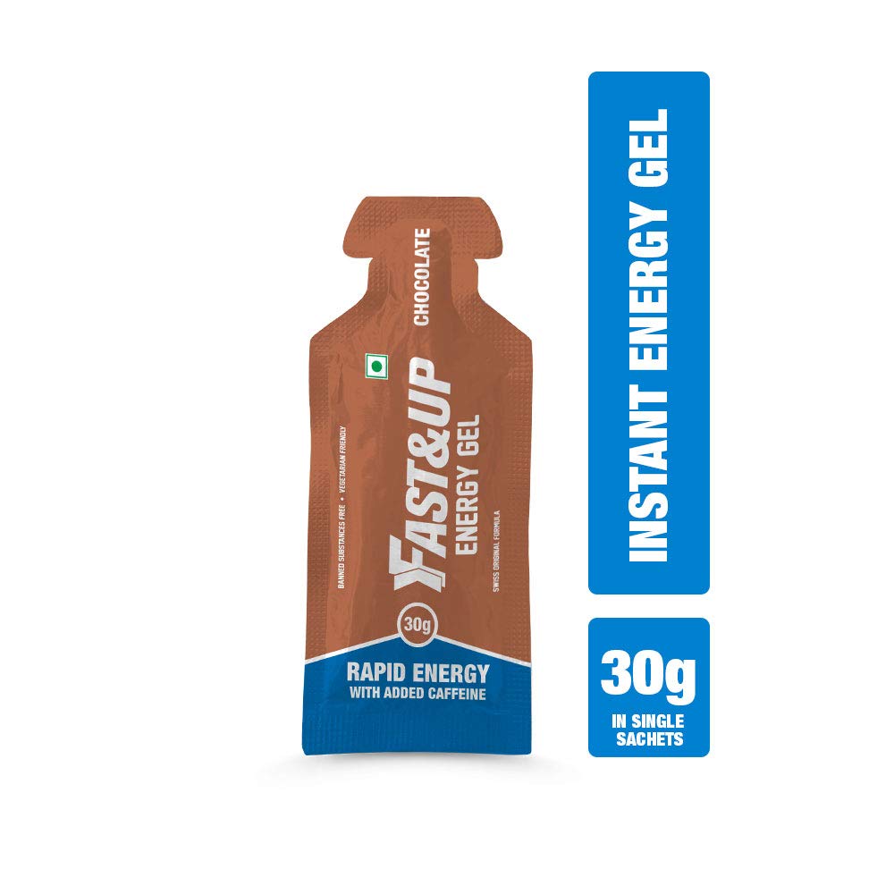 Buy Fast&Up Energy Gel - Bundle of 5 Gels - Chocolate Flavour | Cyclop.in
