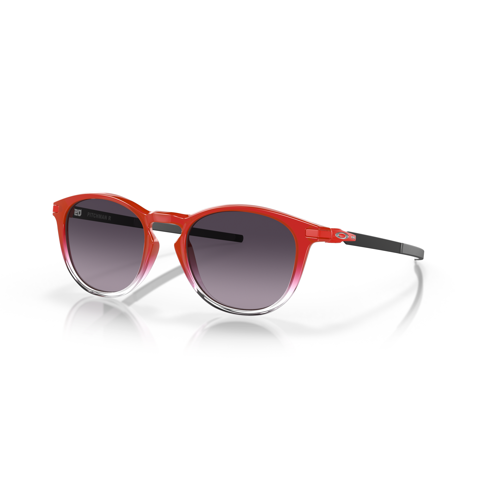 Buy Oakley Pitchman R Fabio Quartararo Prizm Grey Gradient Lenses - Red ...