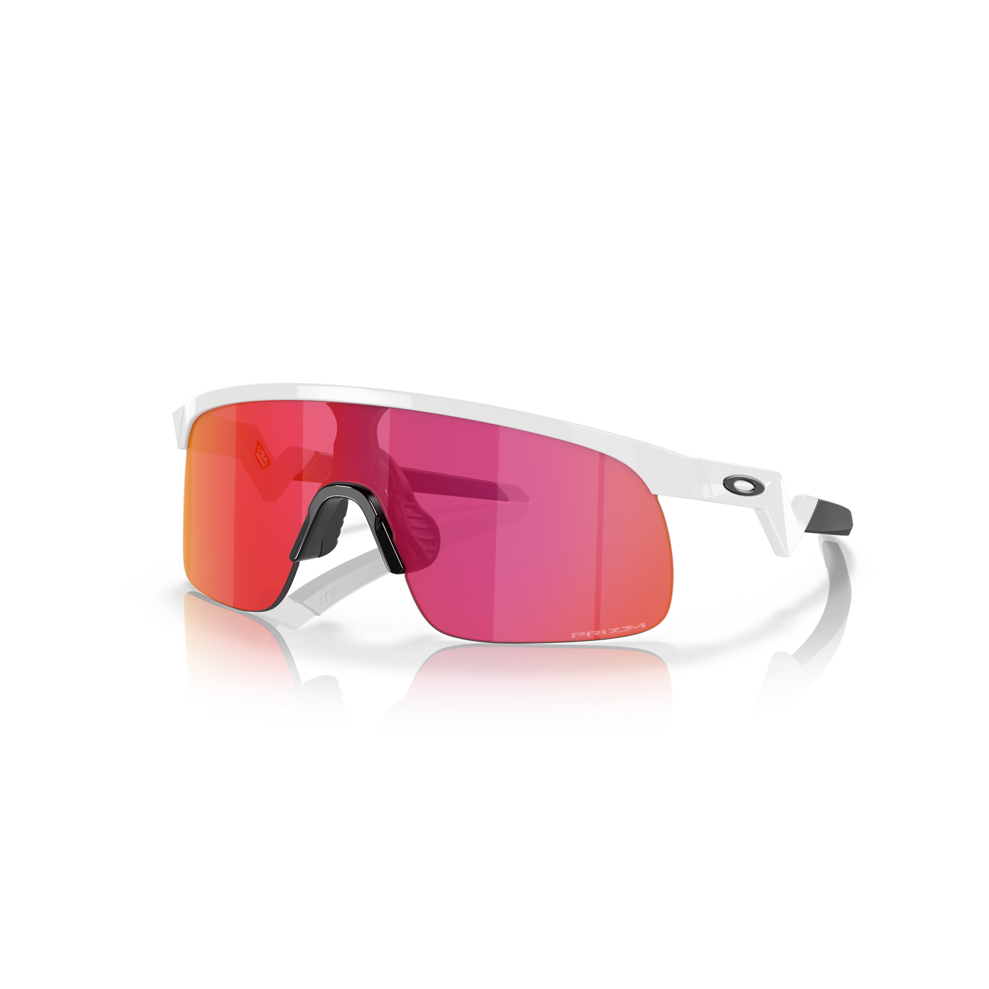 Buy Oakley Resistor Prizm Field Lenses Polished White Frame - (Youth ...