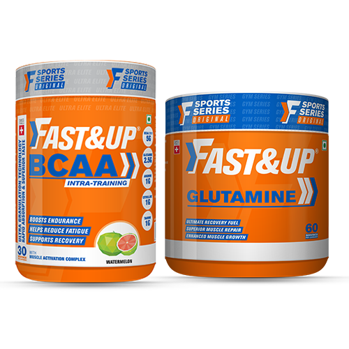 Buy Fast&Up BCAA - Watermelon & Glutamine Combo | Cyclop.in